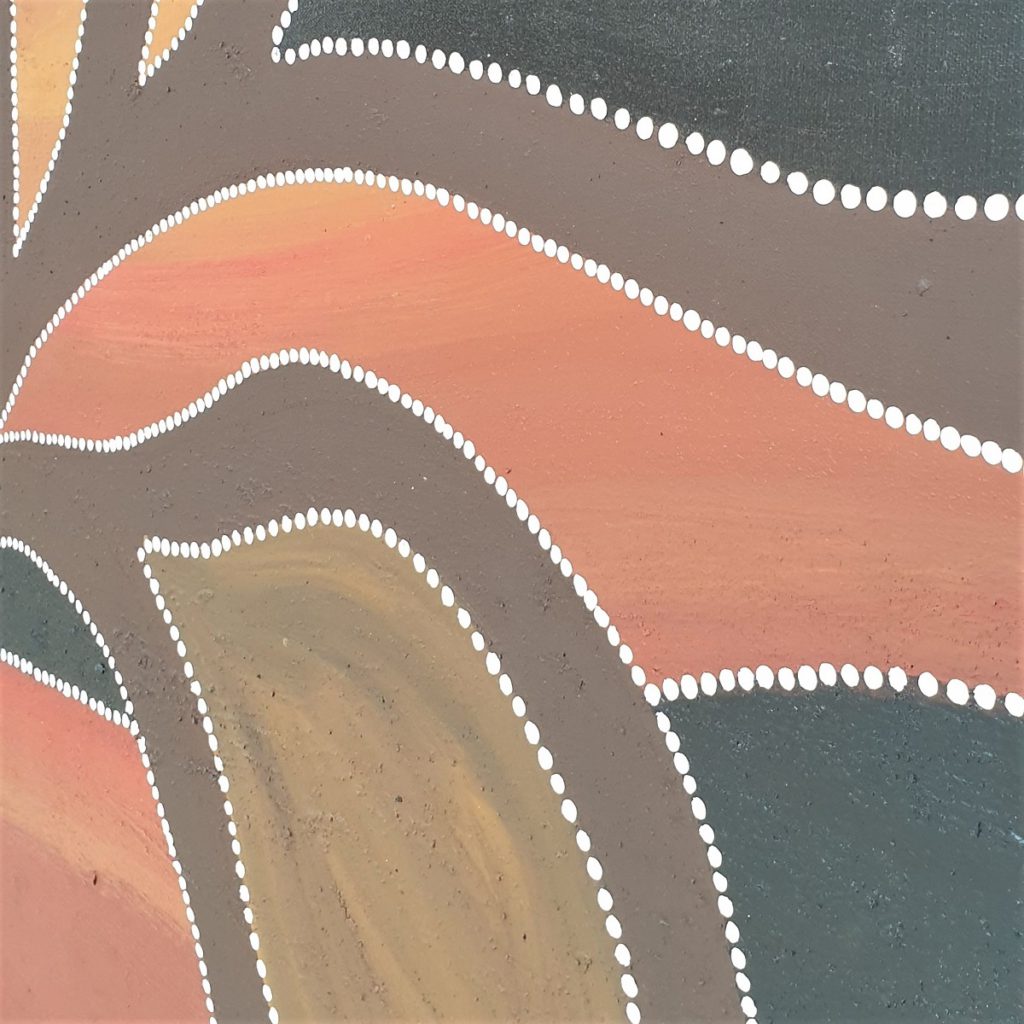 Kurunyji by Mark Nodea represented by Maliyaa Australian Aboriginal Art